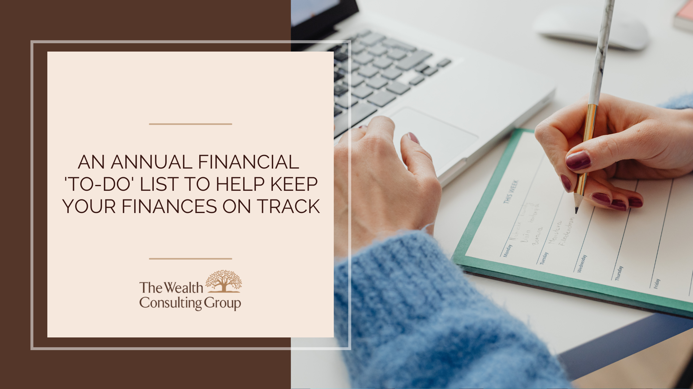 An Annual Financial 'To-Do' List to Help Keep Your Finances on Track ...